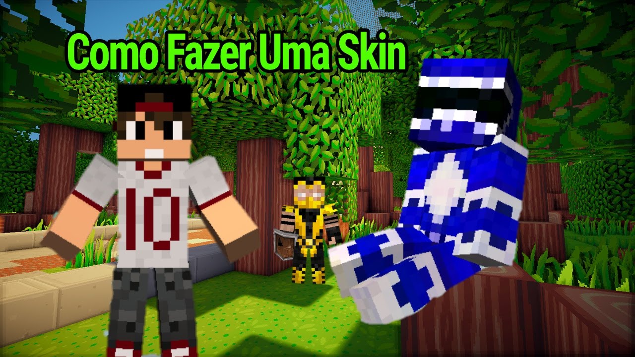 COMO FAZER UMA SKIN! - YouTube