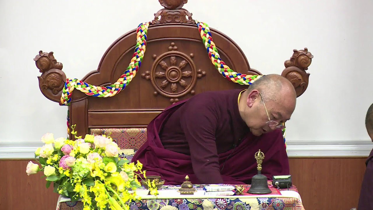 貝瑪里沙仁波切「見鬘—九乘次第之見、修、果導引」教授 - YouTube