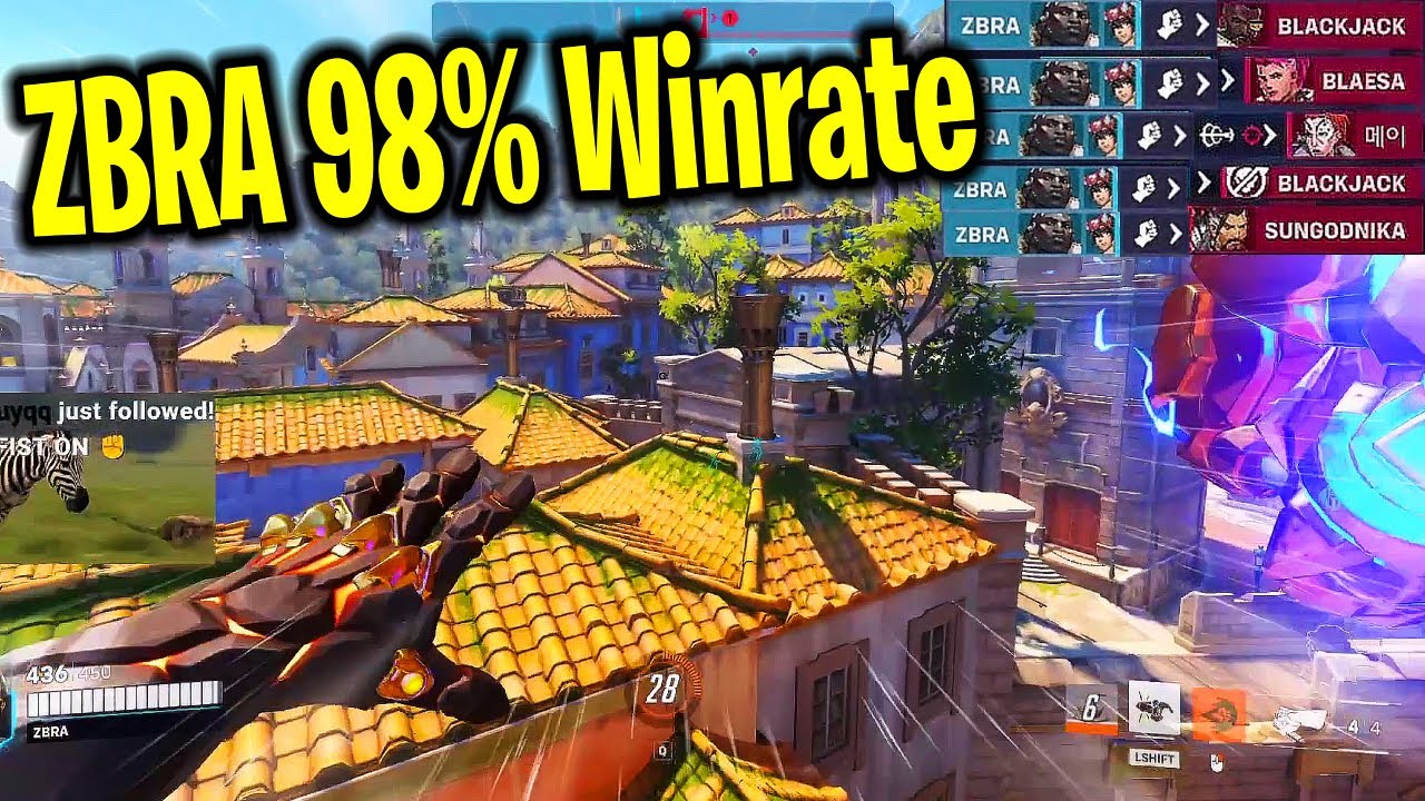 How ZBRA Doomfist WINS 98% Of His GAMES in Overwatch 2 - YouTube