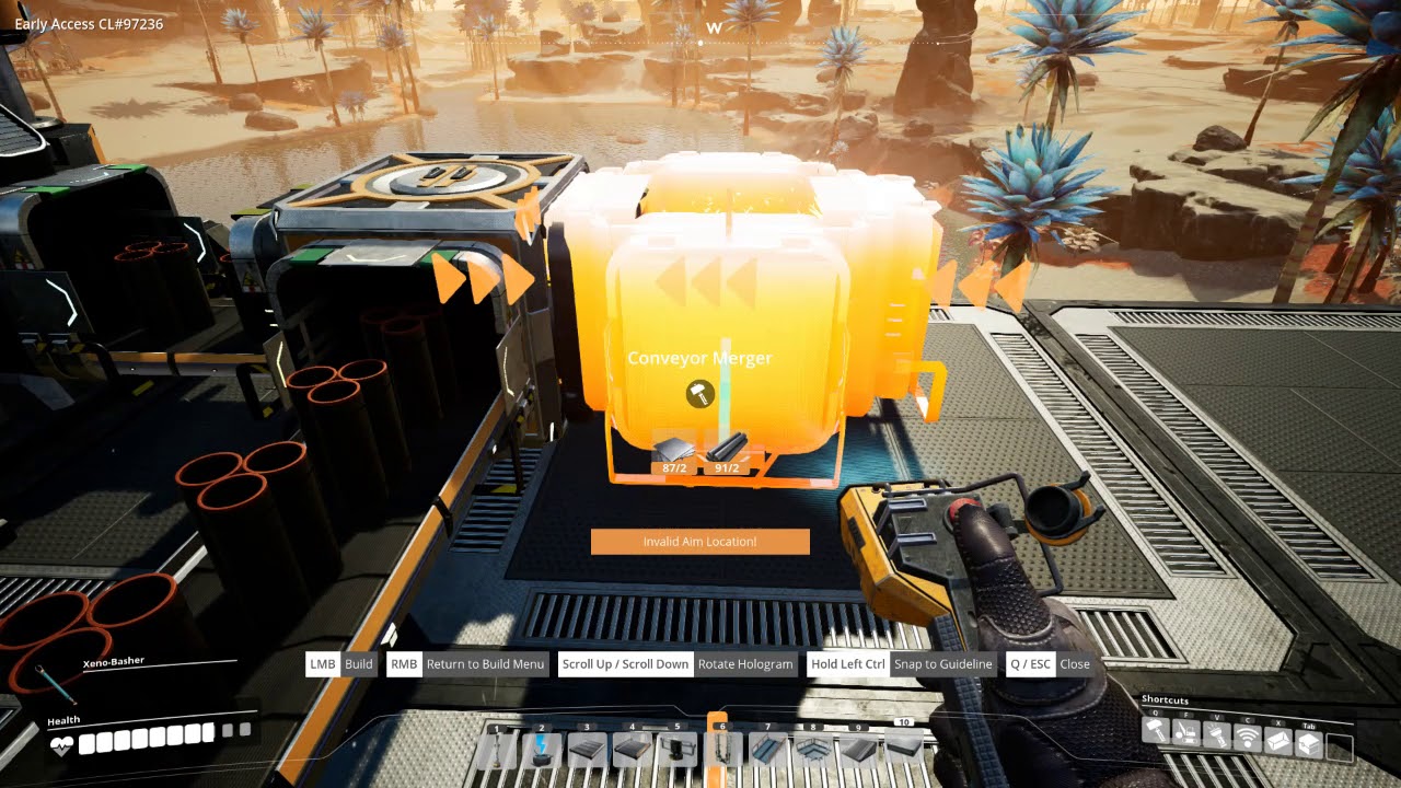 Satisfactory Walk Through - Desert Ep37 - Building - Stator Automation ...