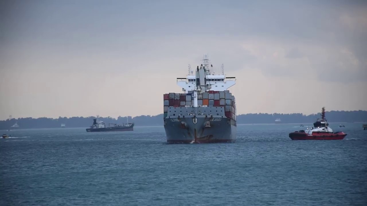 #MV ULANGA ##CONTAINER VESSEL ARRIVING PASIR PANJANG CONTAINER TERMINAL ...
