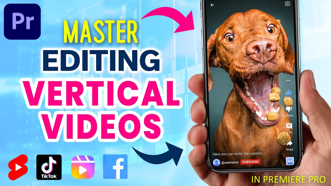 How To EDIT VERTICAL VIDEOS in Premiere Pro CC | 5 Tips For Beginners ...