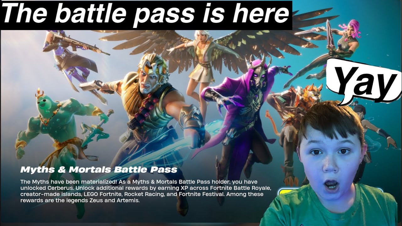 The new chapter 5 season 2 battle pass is here - YouTube