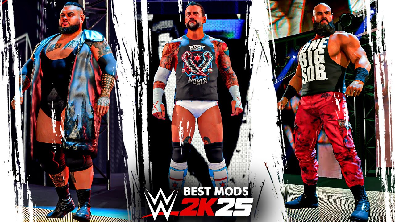 Craziest Mods That Will Turn Your Game In WWE2K25! - YouTube