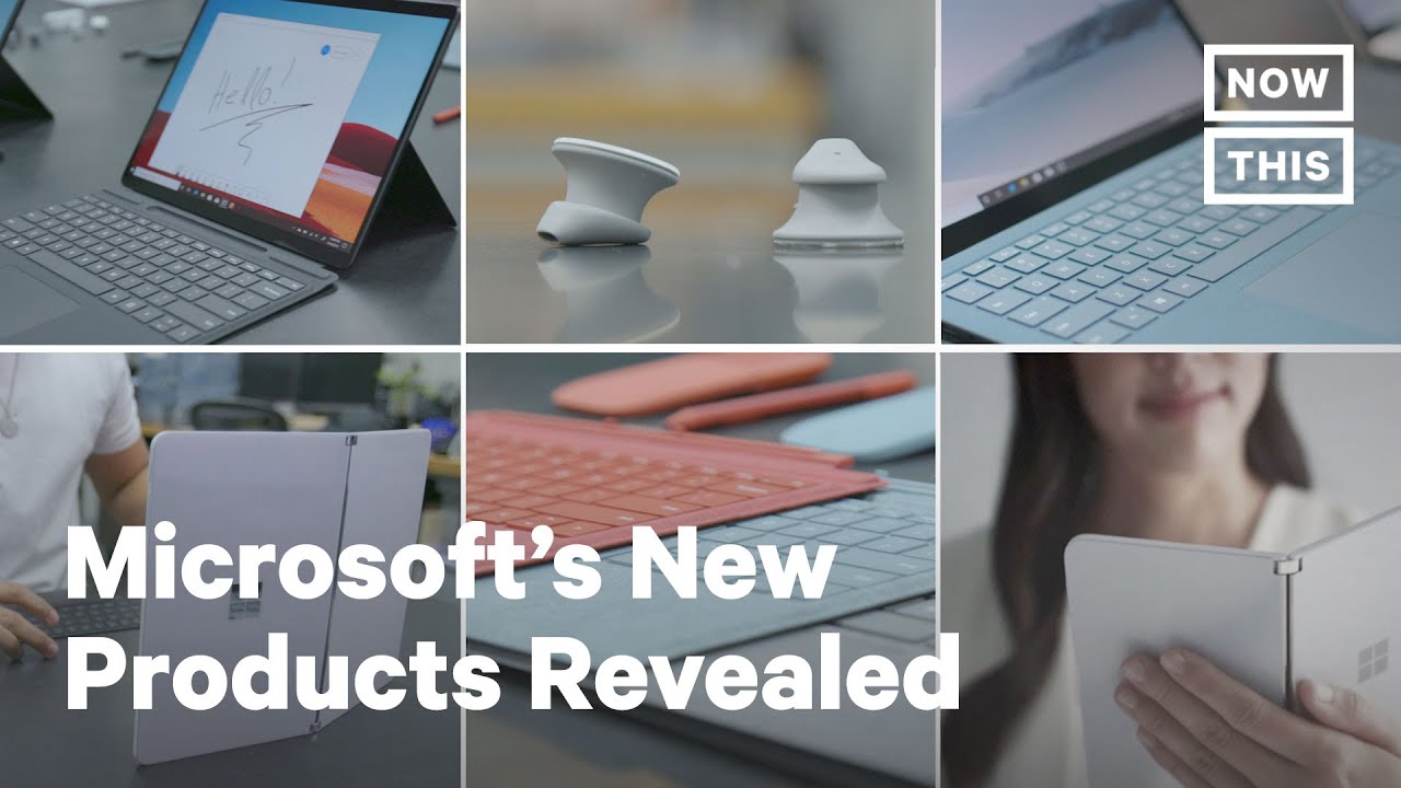 Microsoft Revealed 6 New Products Including a Dual-Screen Phone and ...