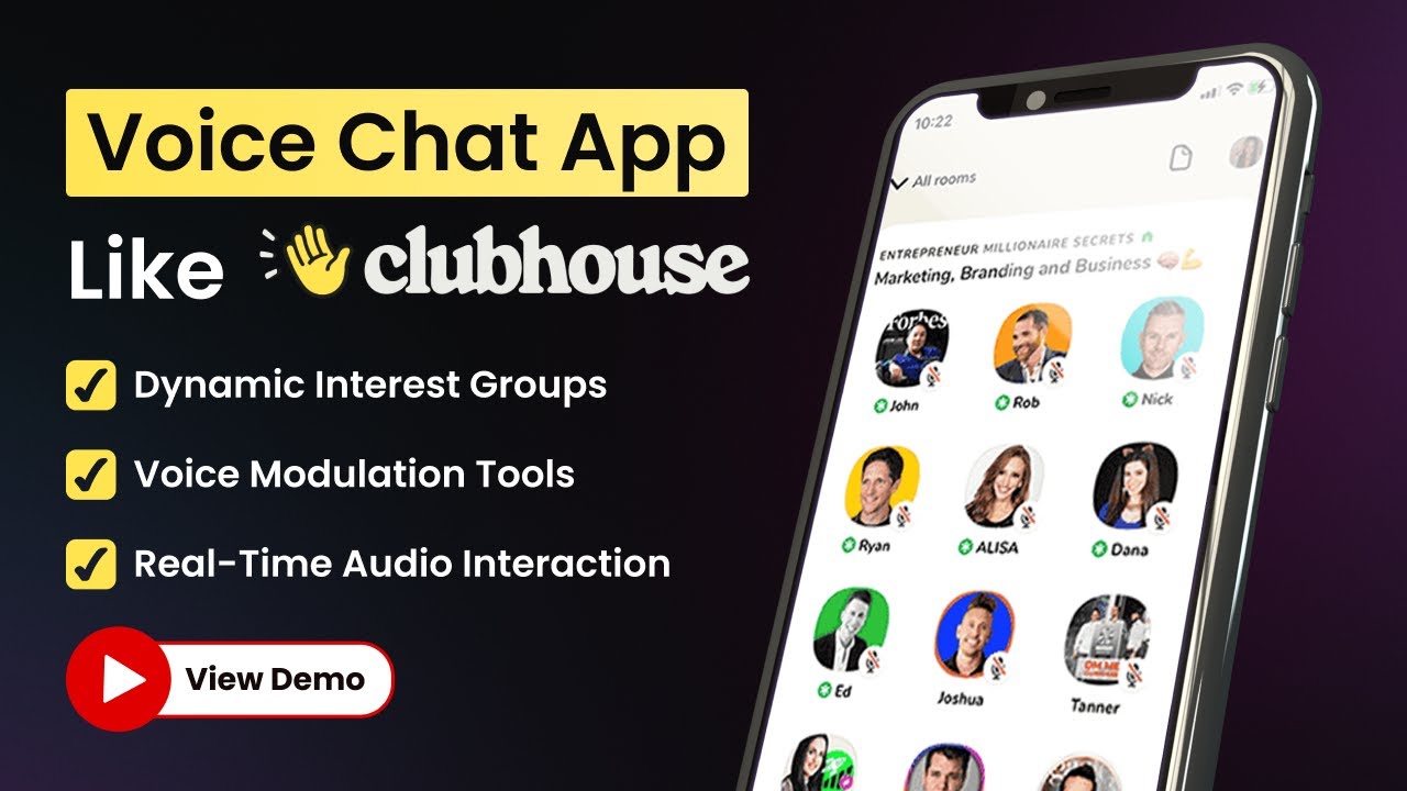 Build Your Audio-based App Like Clubhouse in 2024 | On-Demand Voice ...