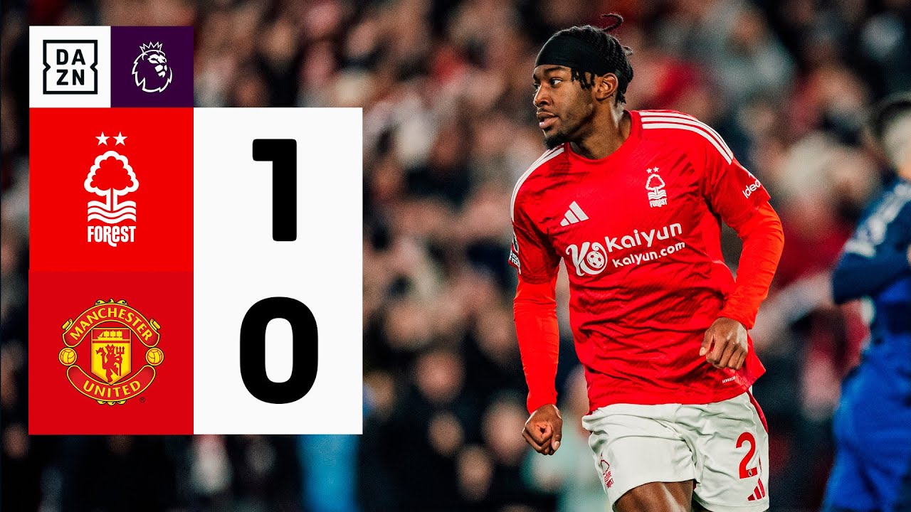 Nottingham Forest vs Manchester United (1-0) | Resumen y goles ...