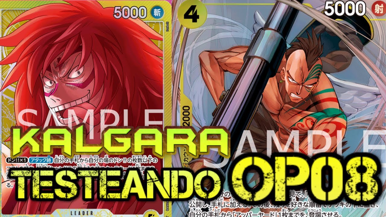 EL PEOR MEJOR DECK DE OP08 KALGARA ONE PIECE CARD GAME - YouTube