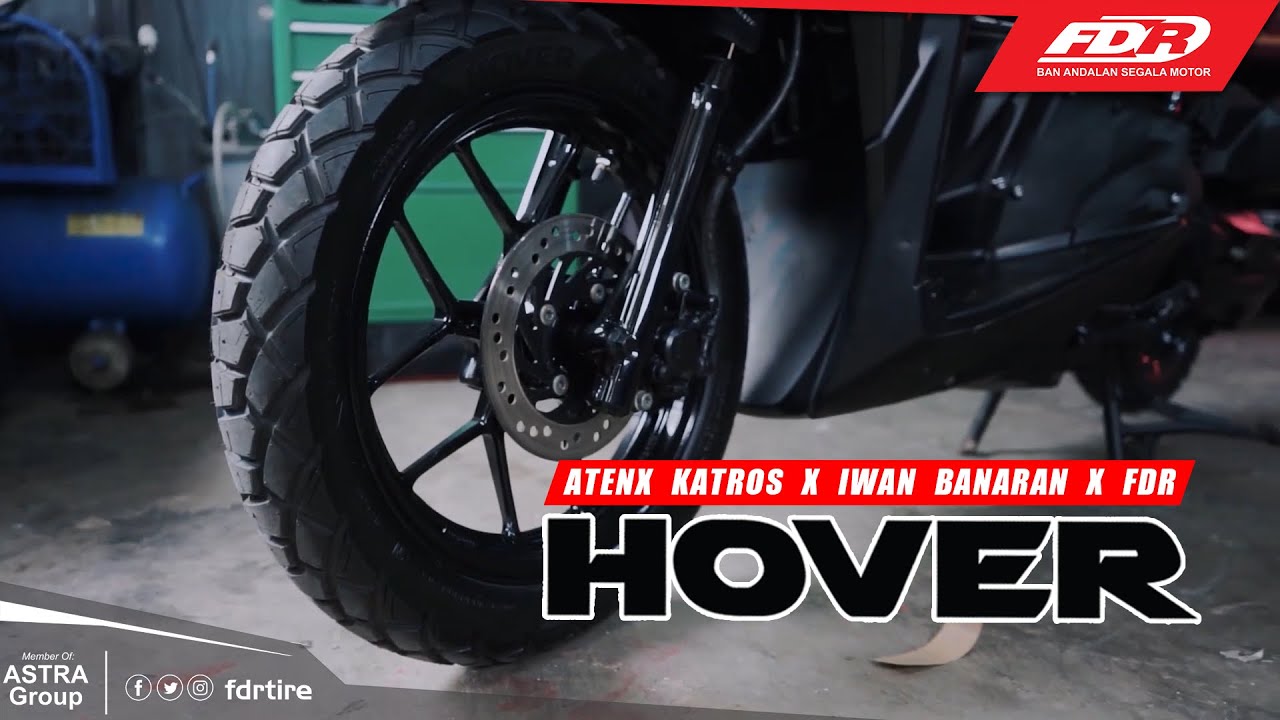 Modifikasi matic pakai ban dual purpose FDR Hover |#fdrtire x # ...