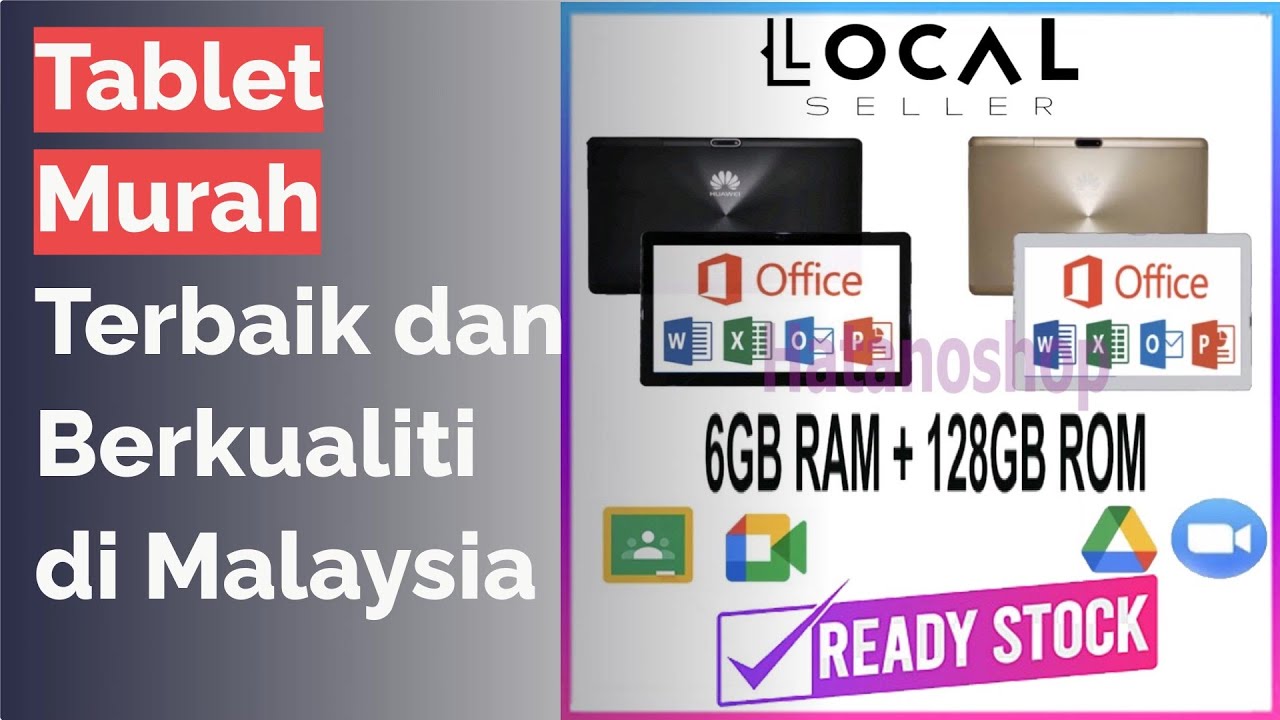 🌵 9 Tablet Murah Terbaik dan Berkualiti di Malaysia - YouTube