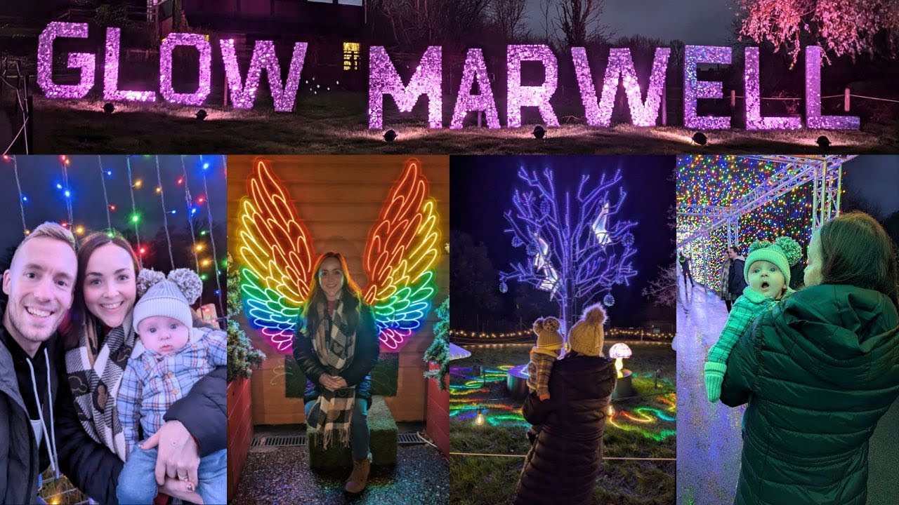 Glow Marwell Event 2024 at Marwell Zoo - YouTube