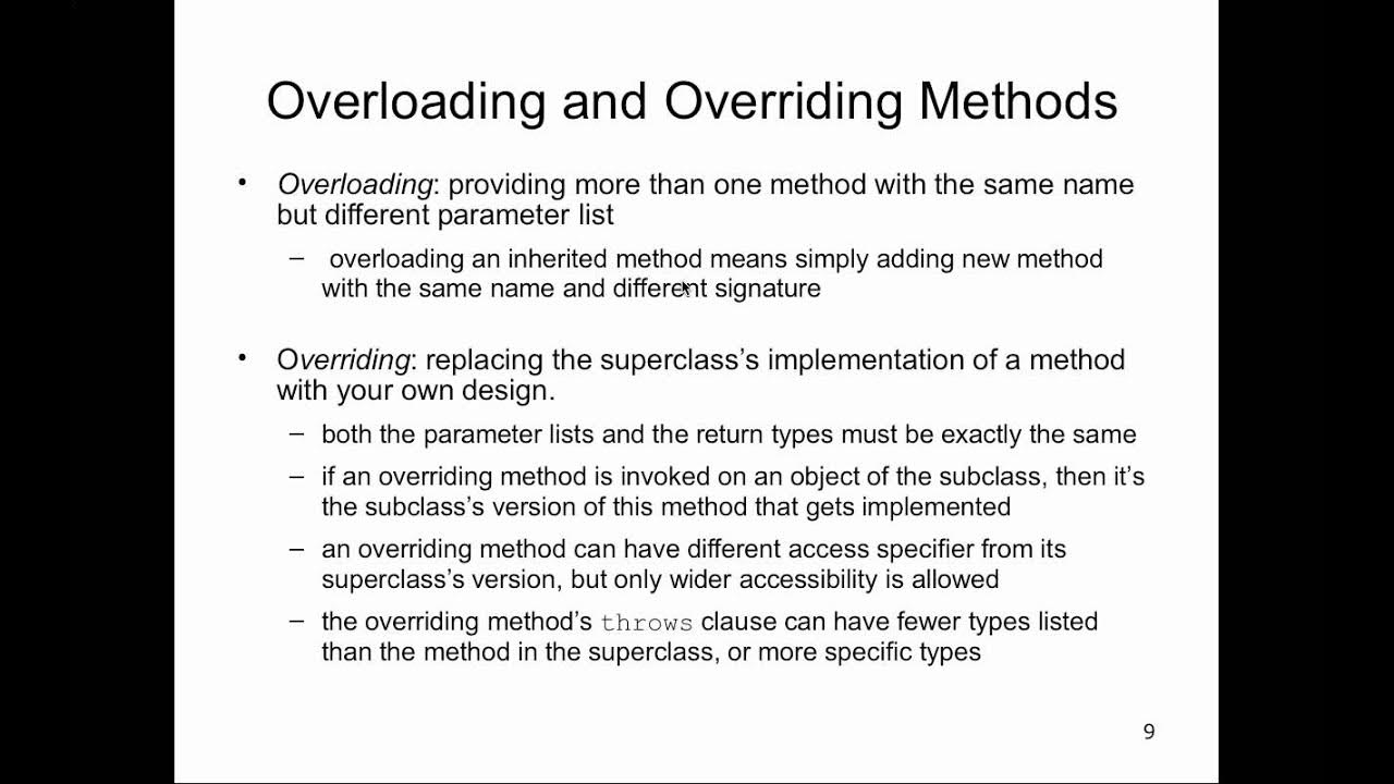 Java Programming - Lecture 5 - YouTube
