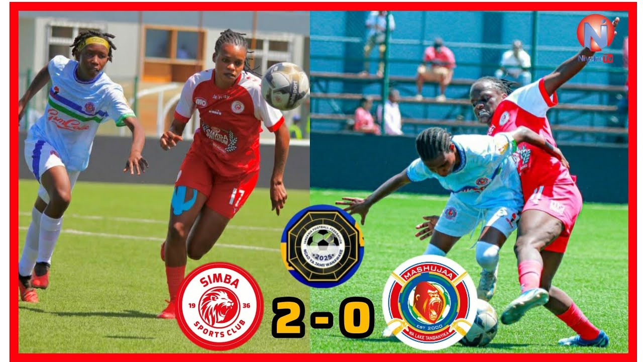 MAGOLI YOTE: SIMBA QUEENS 2-0 MASHUJAA QUEENS| NGAO YA JAMII WANAWAKE ...