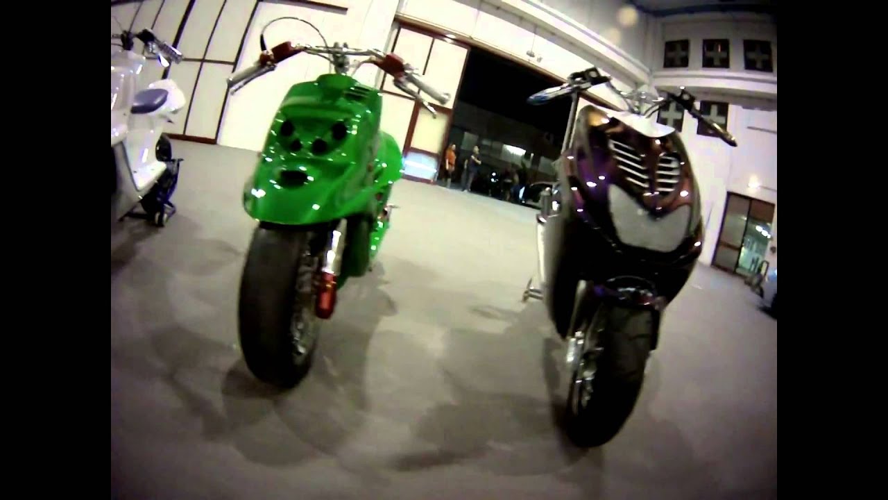 ITS italian tuning show 2014 scooter - YouTube