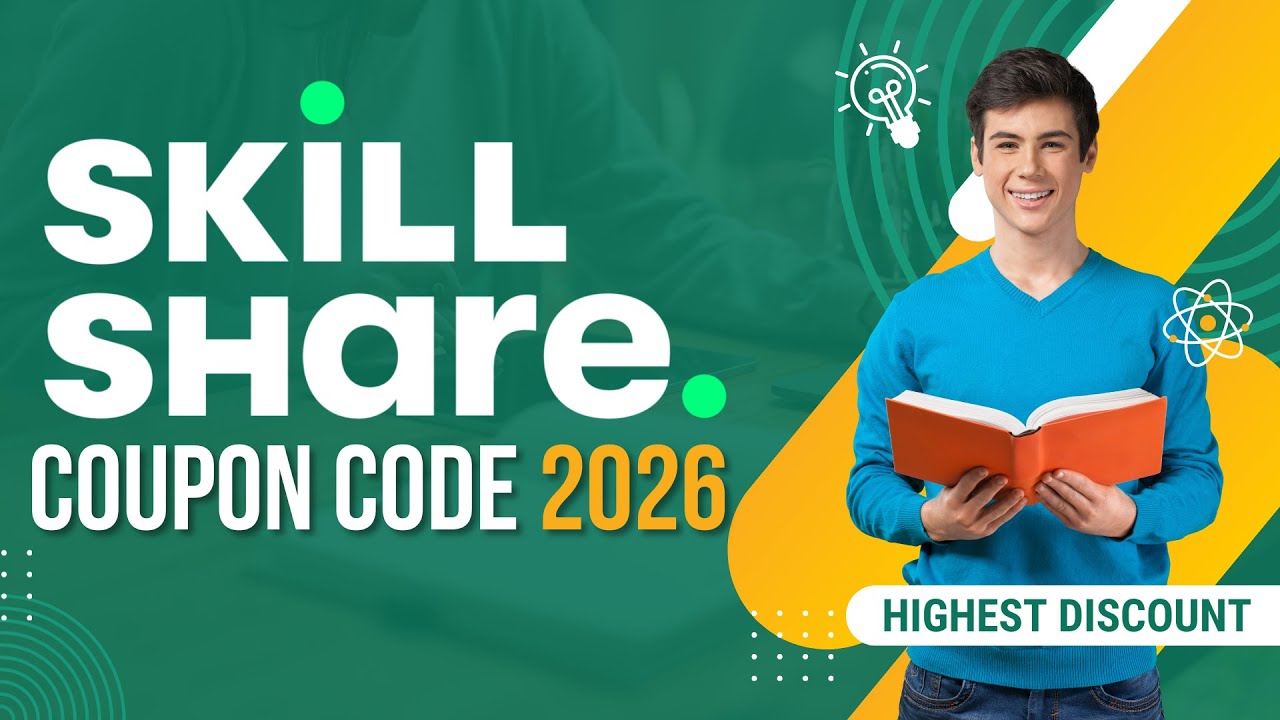 Skillshare Coupon Code💥Skillshare Promo Code💥Skillshare Discount Code ...