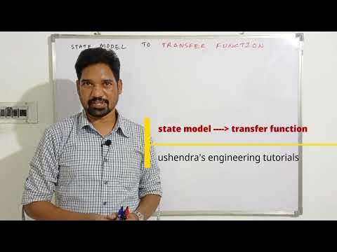 state model to transfer function in telugu | control systems | ushendra's engineering tutorials ...