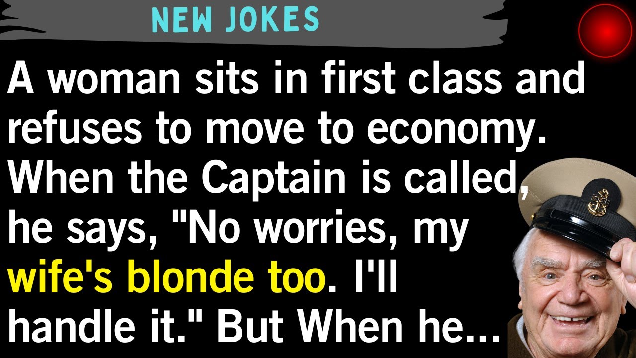 Economy Ticket, First-Class Attitude: New Funny jokes of the day - YouTube