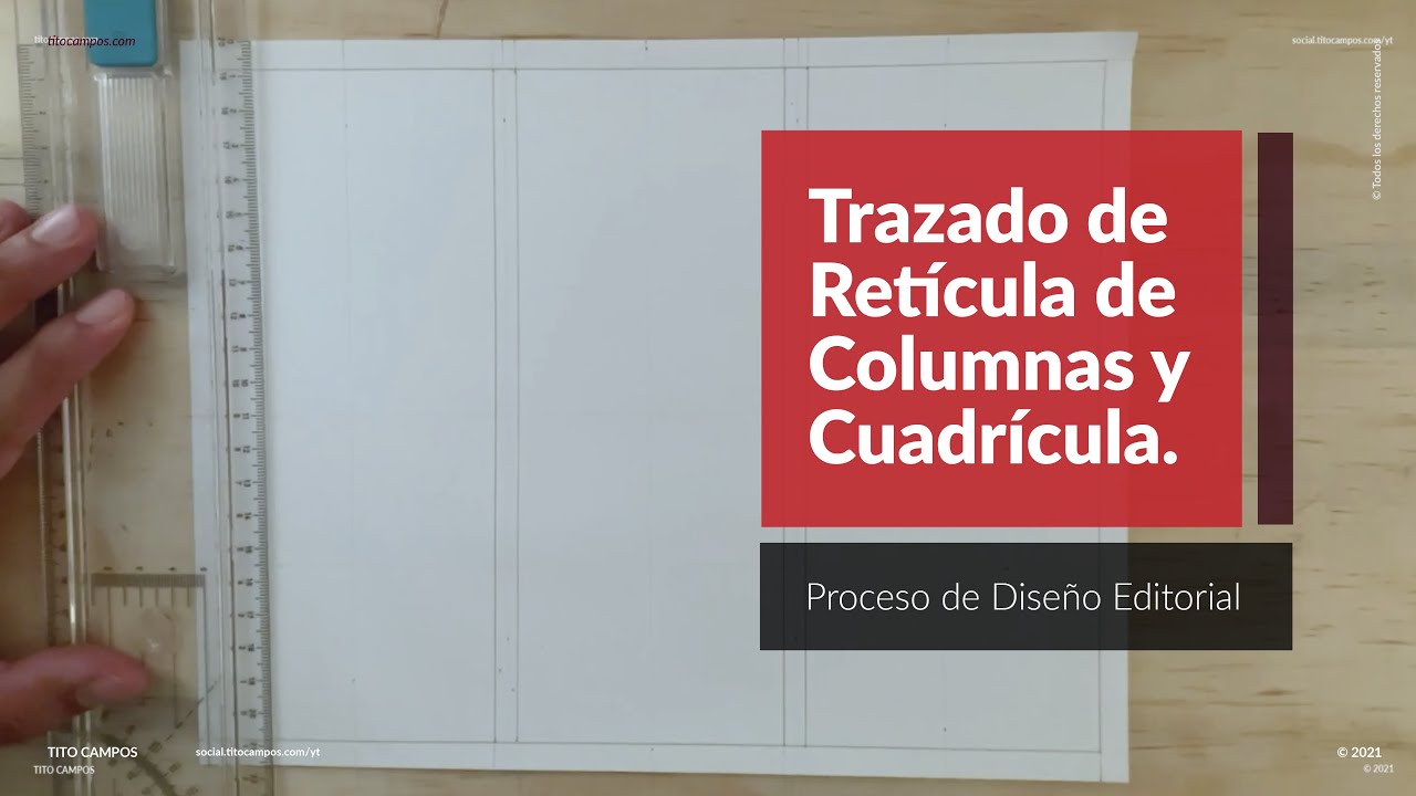 Trazado de Retícula de Columnas y Cuadrícula. Proceso de Diseño ...