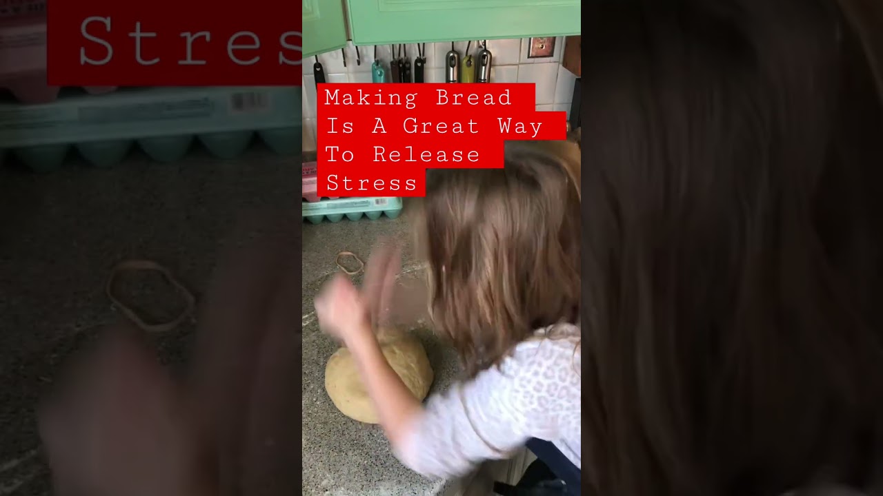 This Is So Funny ! Relieve Your Stress By Making Homemade Bread - Just ...
