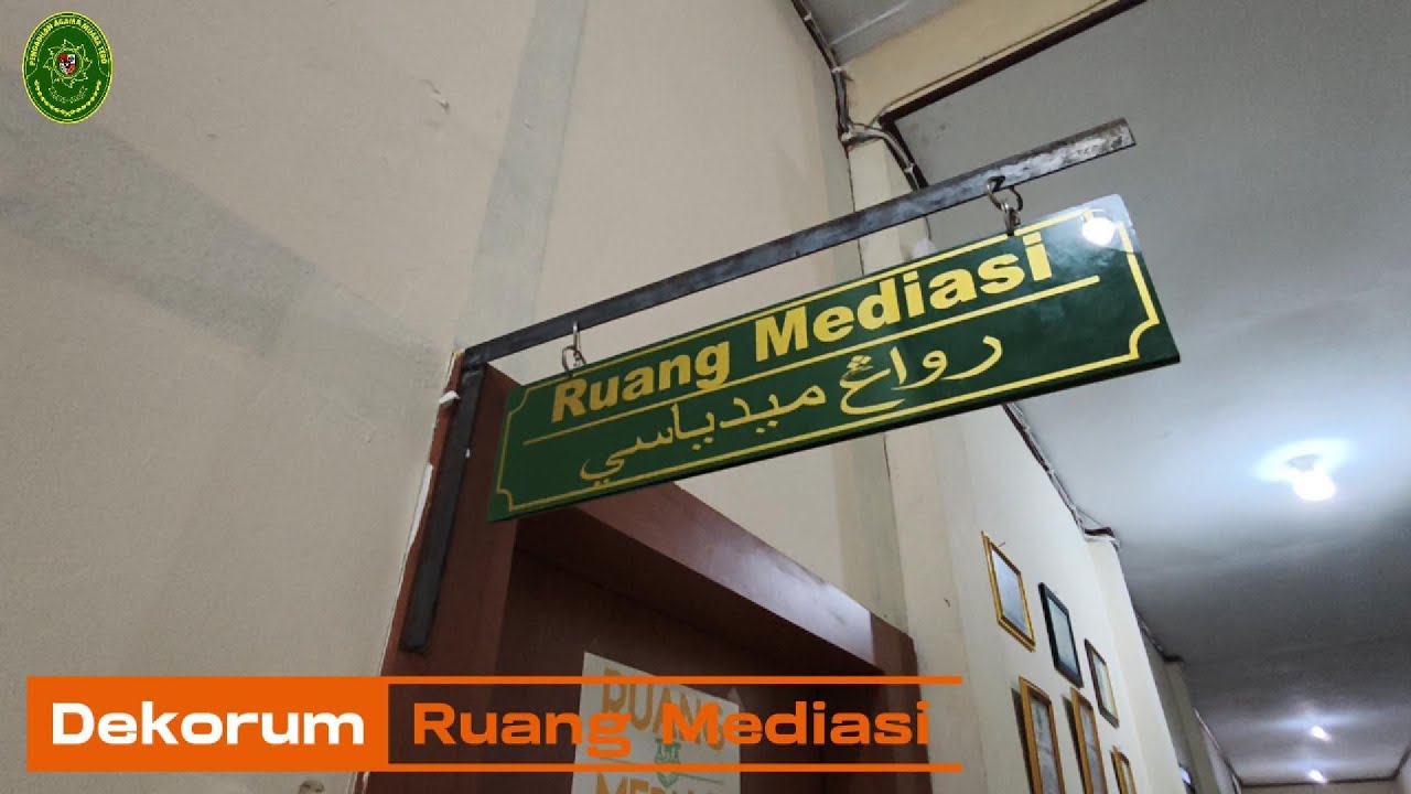 Dekorum Ruang Mediasi Pengadilan Agama Muara Tebo Tahun 2024 - YouTube