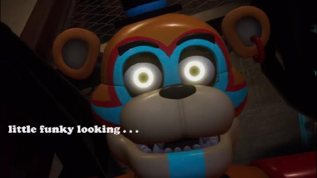 Glam Freddy looks a bit funky . . . - YouTube