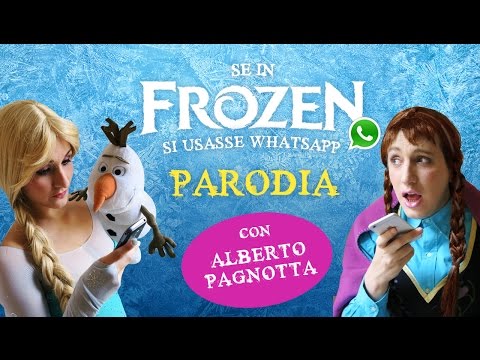 Se in FROZEN si usasse WHATSAPP