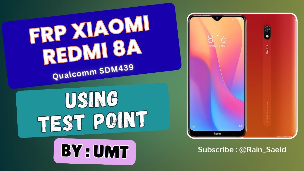 Unlock FRP *Xiaomi Redmi 8A (olivelite)* in under 5 minute with UMT ...