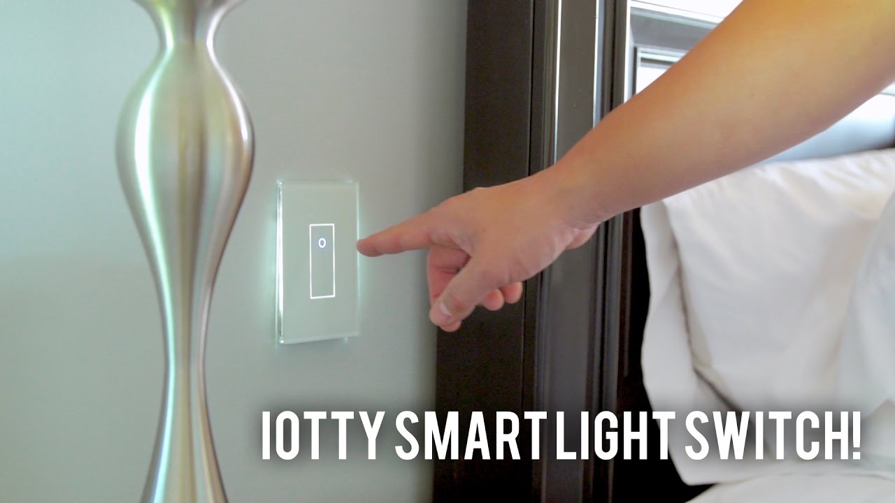 Ultimate Smart Home Tech: IOTTY Smart Light Switch! - YouTube