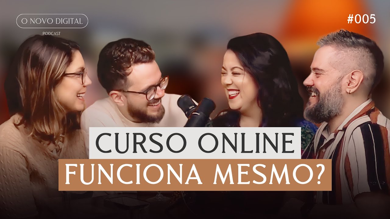 CURSO ONLINE FUNCIONA MESMO?, com Fernanda Leal | Podcast O Novo ...
