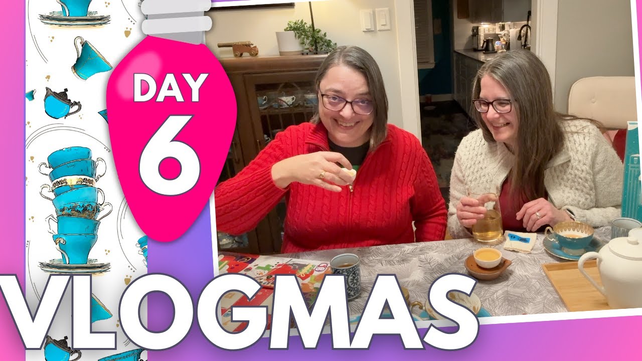 Tea Vlogmas Day 6 - puppy love, puzzles, and tea chats - YouTube