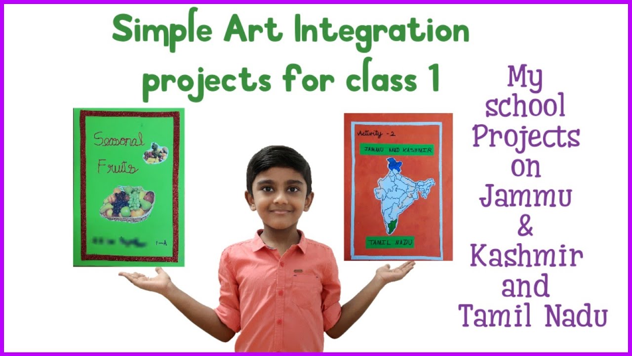 Simple and Easy Art Integration Project for students | School Projects ...