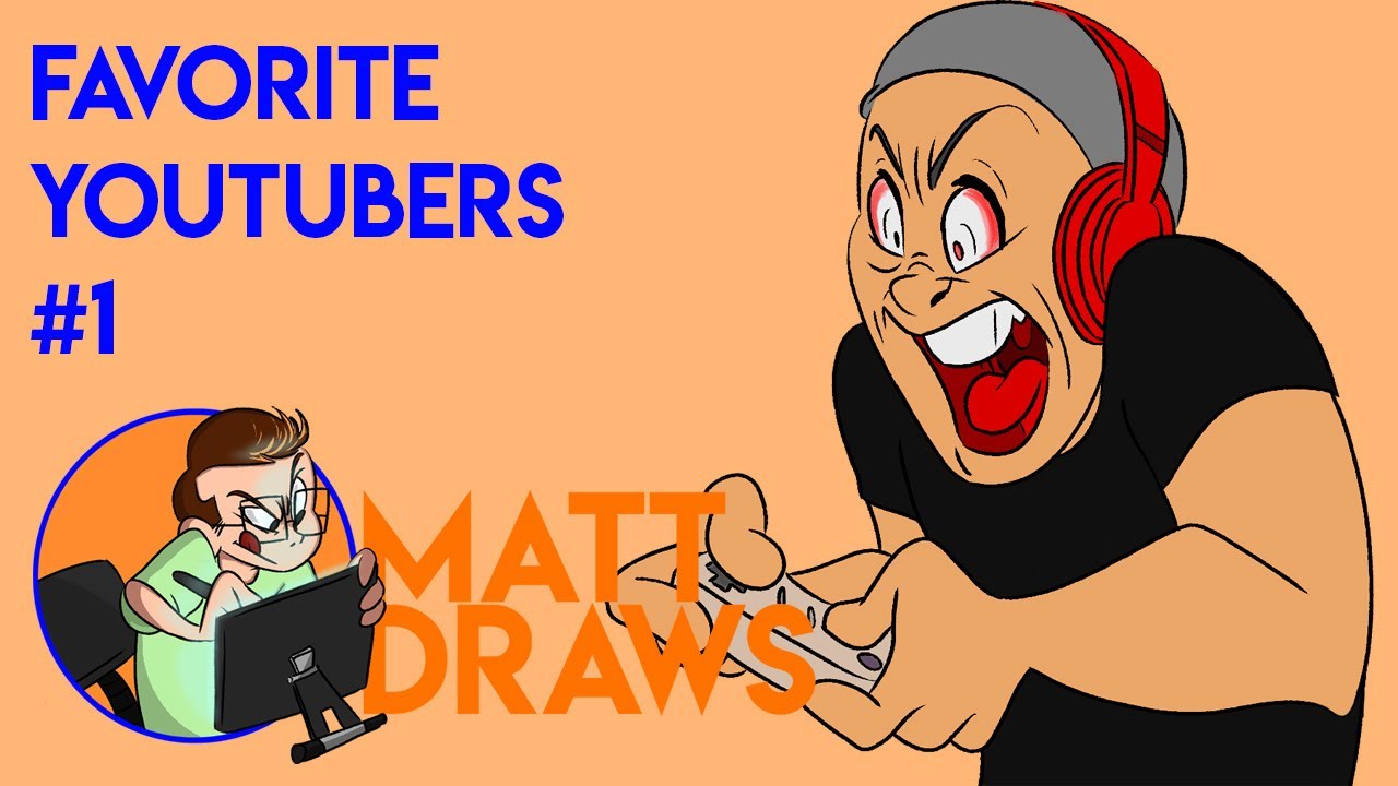 DashieGames | Favorite Youtuber Series #1 (Photoshop Time Lapse Drawing ...