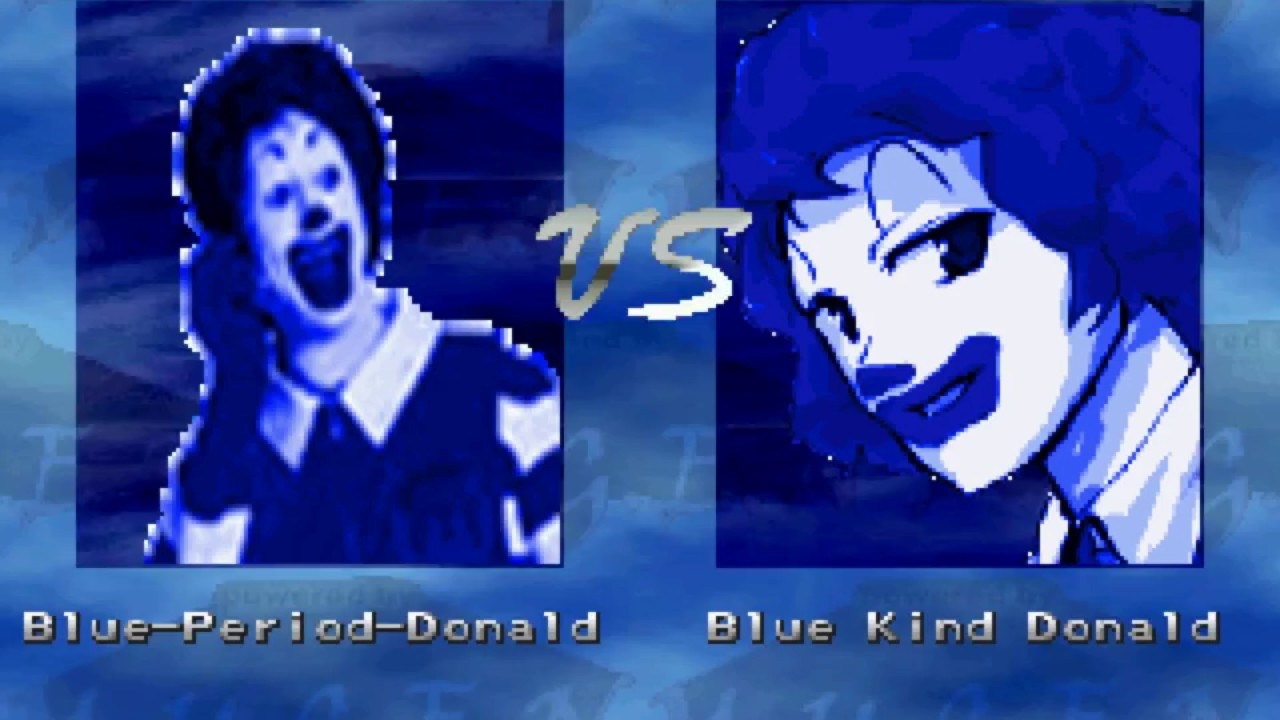 MUGEN: Blue Period Donald V.S Blue Kind Donald (10p) - YouTube