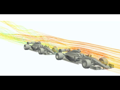 Aerodynamics of Formula One Car In Wake of Another Formula One Car ...