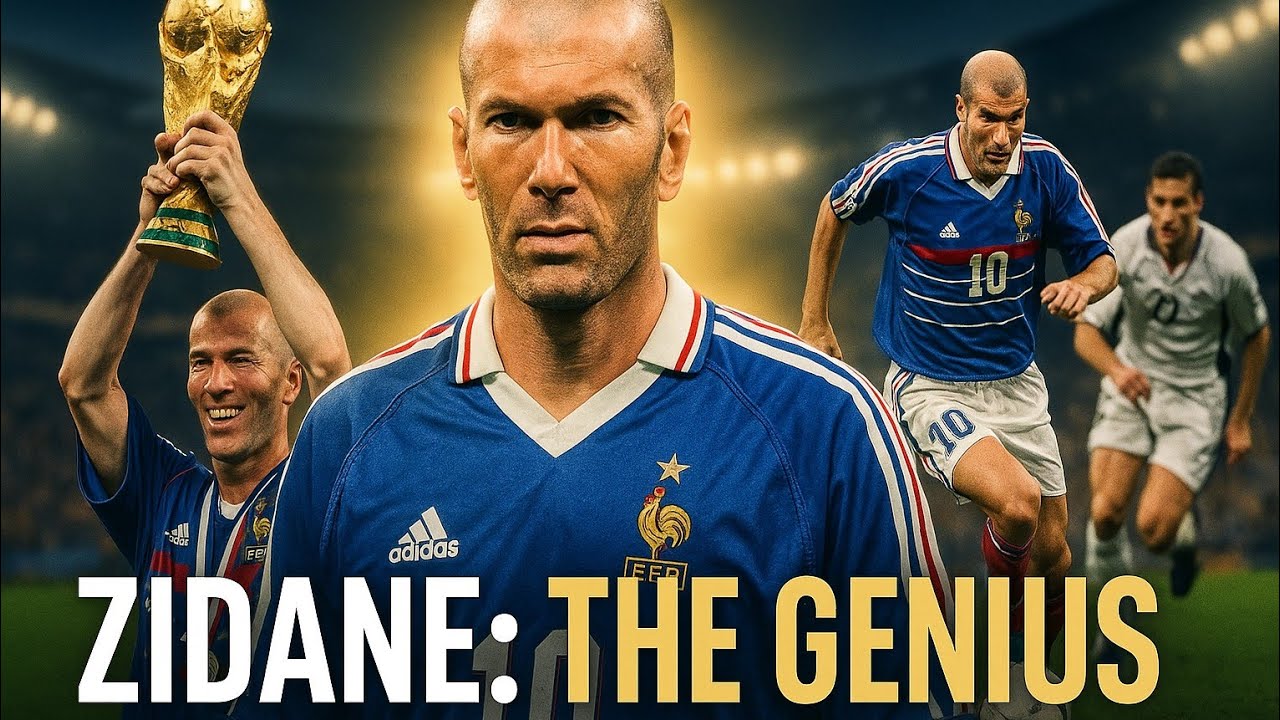 Zinedine Zidane: The Genius Who Conquered the World of Football - YouTube