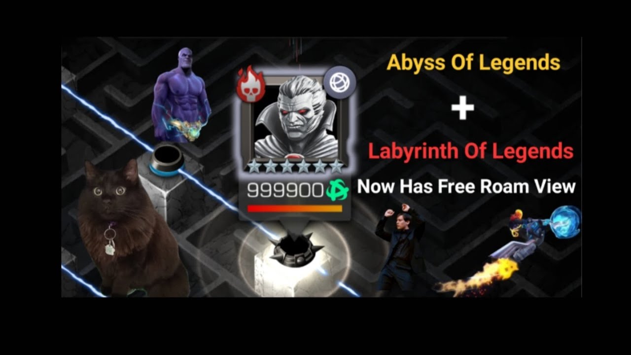 Abyss & Labyrinth Of Legends Now Has Free Roam View - YouTube