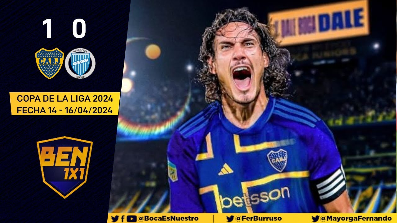 [BEN 1X1] BOCA 1 - 0 GODOY CRUZ POST PARTIDO EN VIVO - HAY SUPERCLÁSICO ...