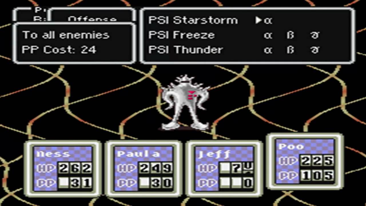 Mother 2 / EB - Boss 20: (Starman Deluxe) - YouTube