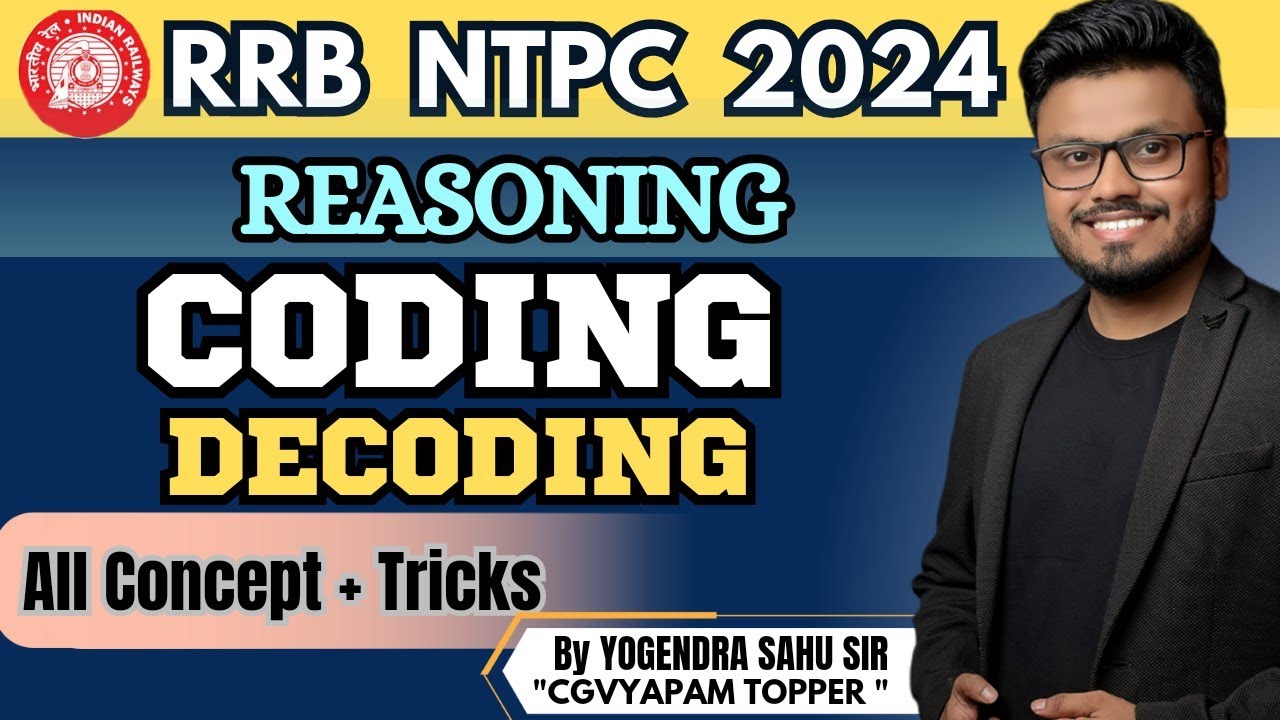 Rrb Ntpc 2024 Reasoning Coding Decoding All Concept Tricks