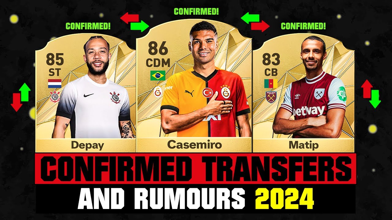 FIFA 25 | NEW CONFIRMED TRANSFERS & RUMOURS! 🤪🔥 ft. Casemiro, Depay ...