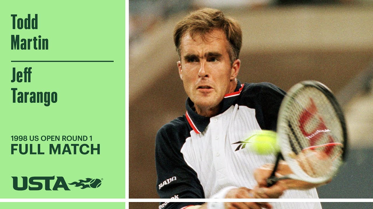 Todd Martin vs. Jeff Tarango Full Match | 1998 US Open Round 1 - YouTube