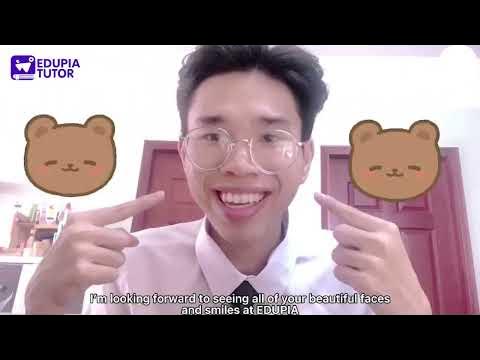 Giới thiệu Gia sư tiếng Anh tại Edupia Tutor - Mr. Lê Minh Khang - YouTube