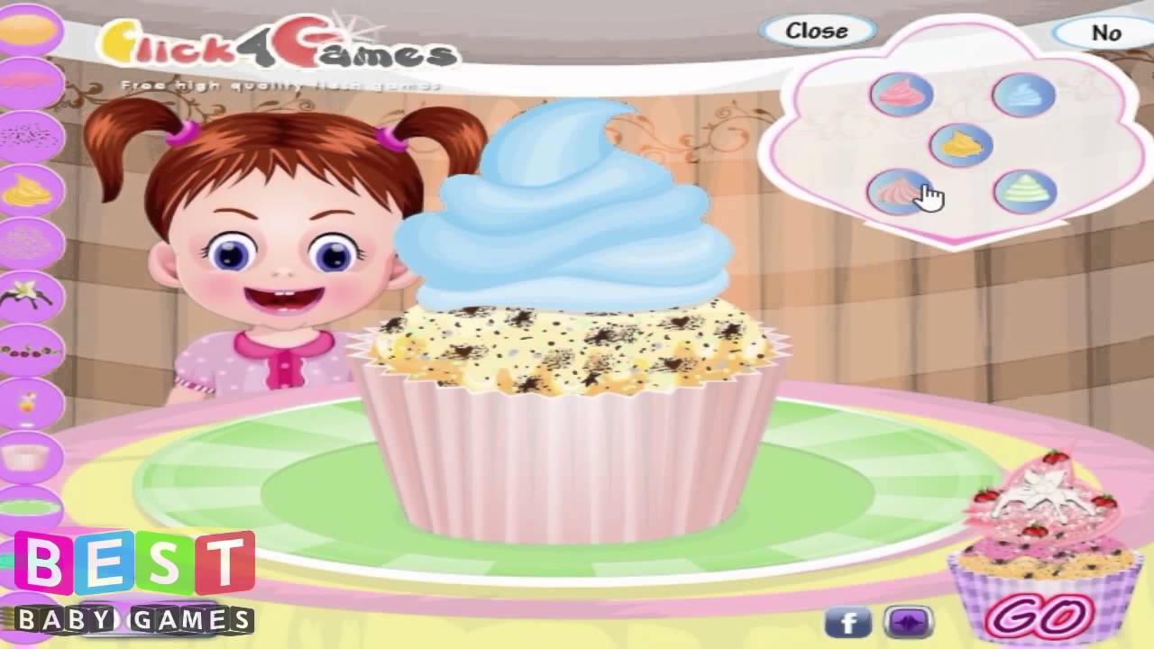 ღ Baby Emma TV Show Episode Game for Kids (Cupcake Decoration) 2014 ...
