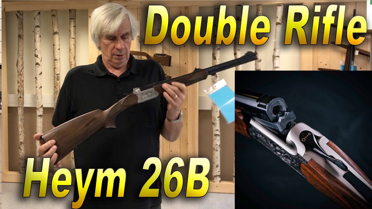 Heym 26B Double Barrel Hunting Rifle - YouTube