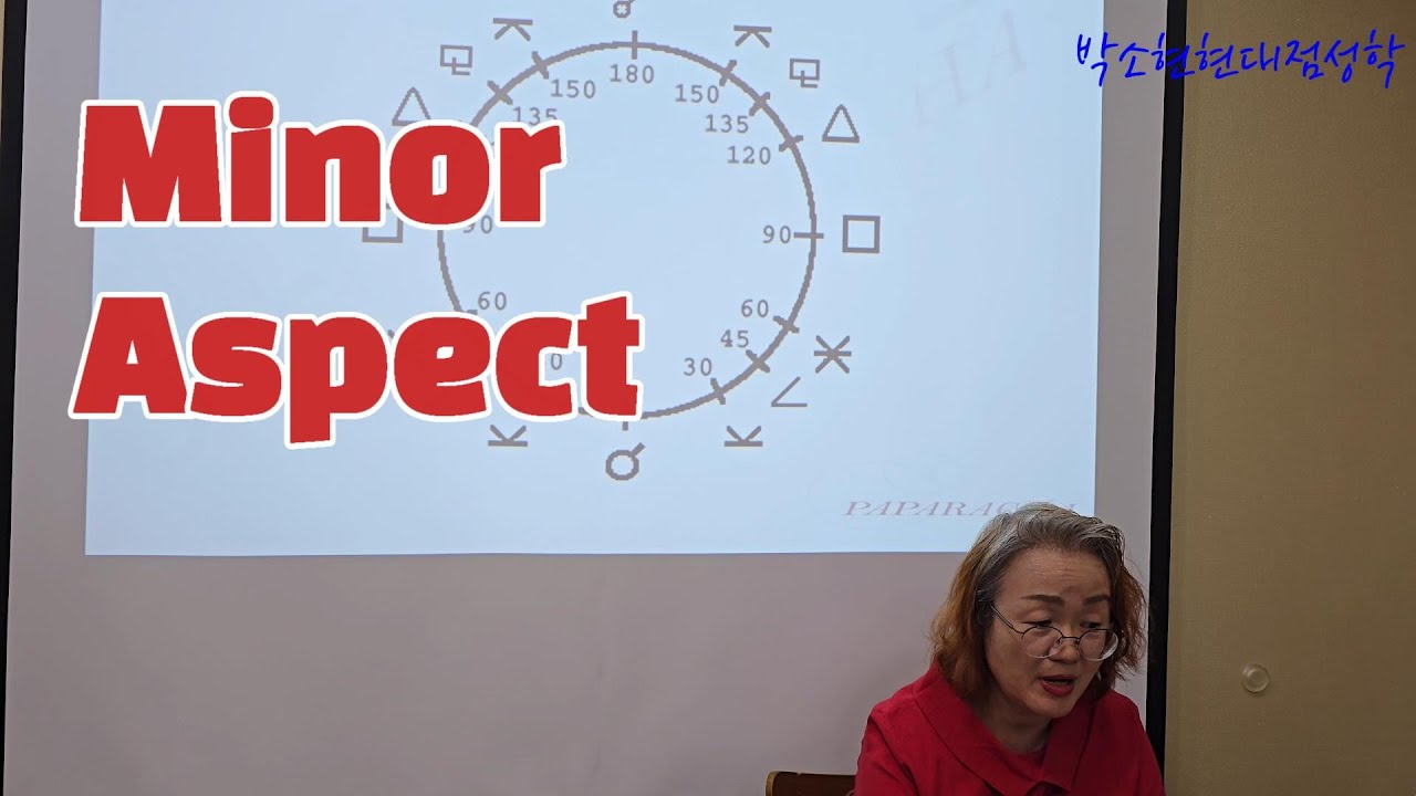 마이너 어스펙트(MINOR ASPECT) /오컬트하는 사람들에게 특히 중요한 각도 144도,72도 - YouTube