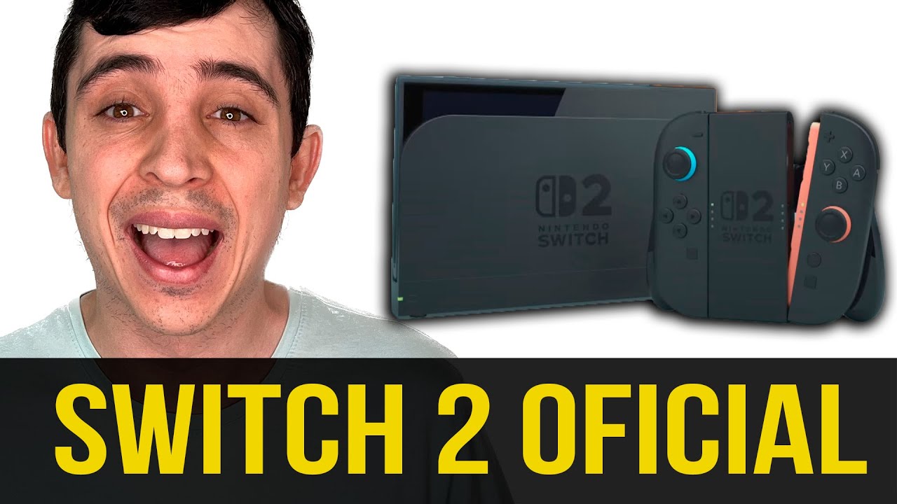 ANÚNCIO OFICIAL NINTENDO SWITCH 2 - FINALMENTE! - YouTube