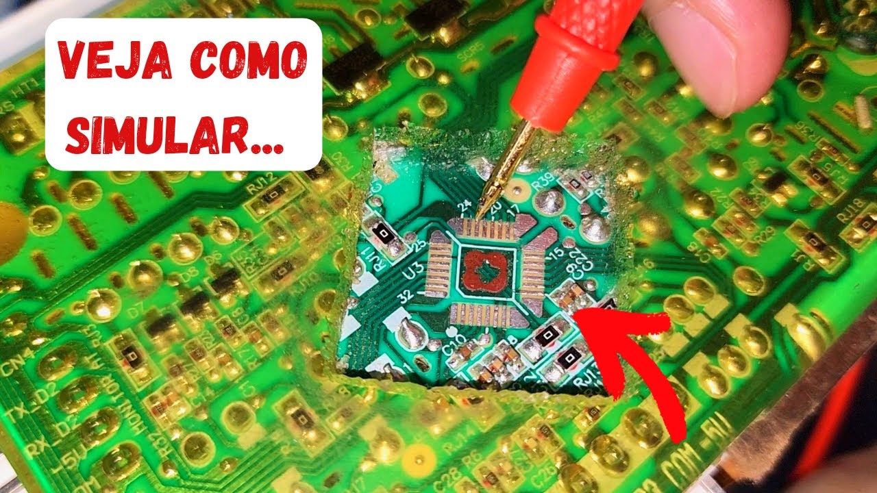 SIMULANDO MICROCONTROLADOR DAS PLACAS ELECTROLUX - YouTube