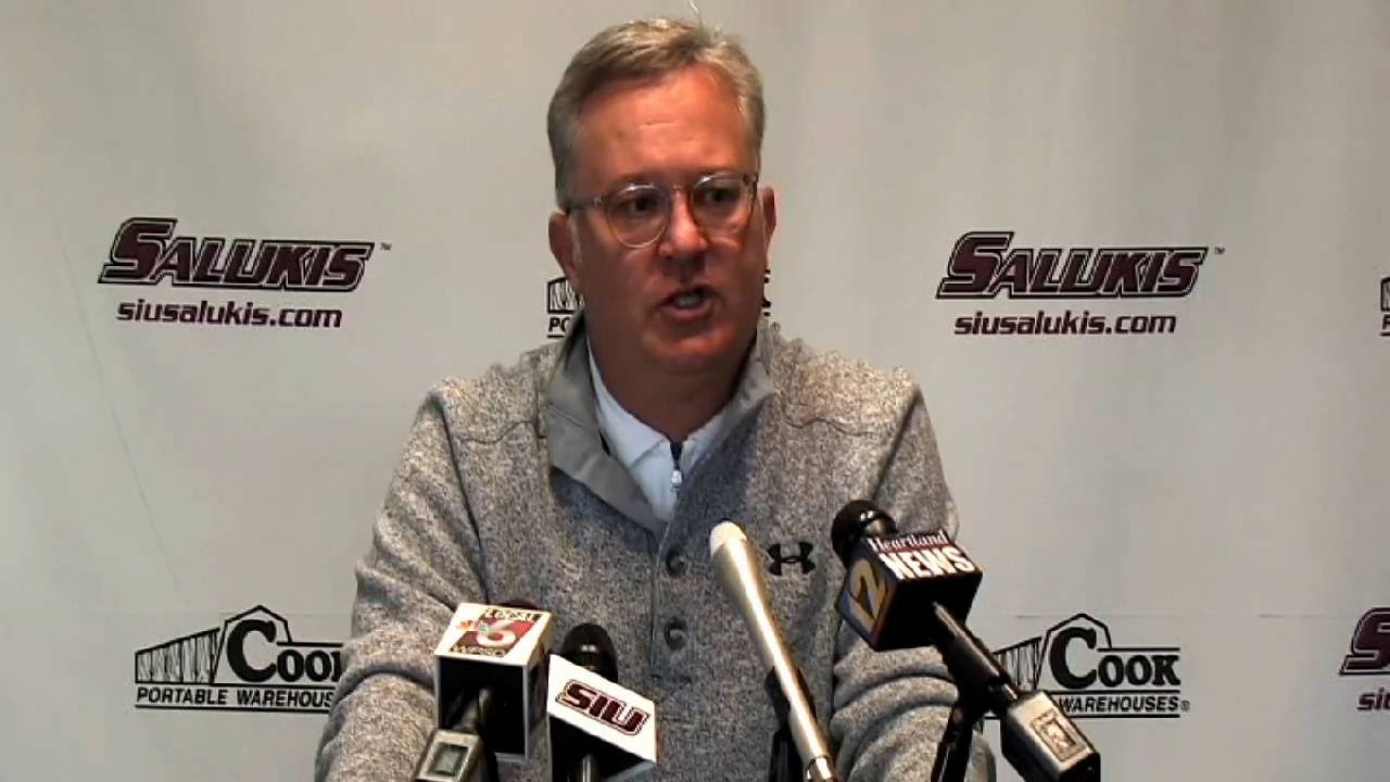 Saluki Basketball Media Day - Barry Hinson Press Conference - YouTube