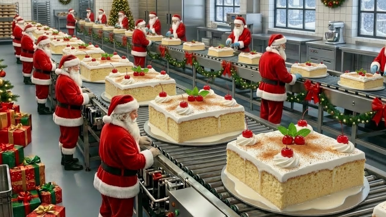 Inside the Tres Leches Cake Factory: How Three-Milk Cakes Are Made ...