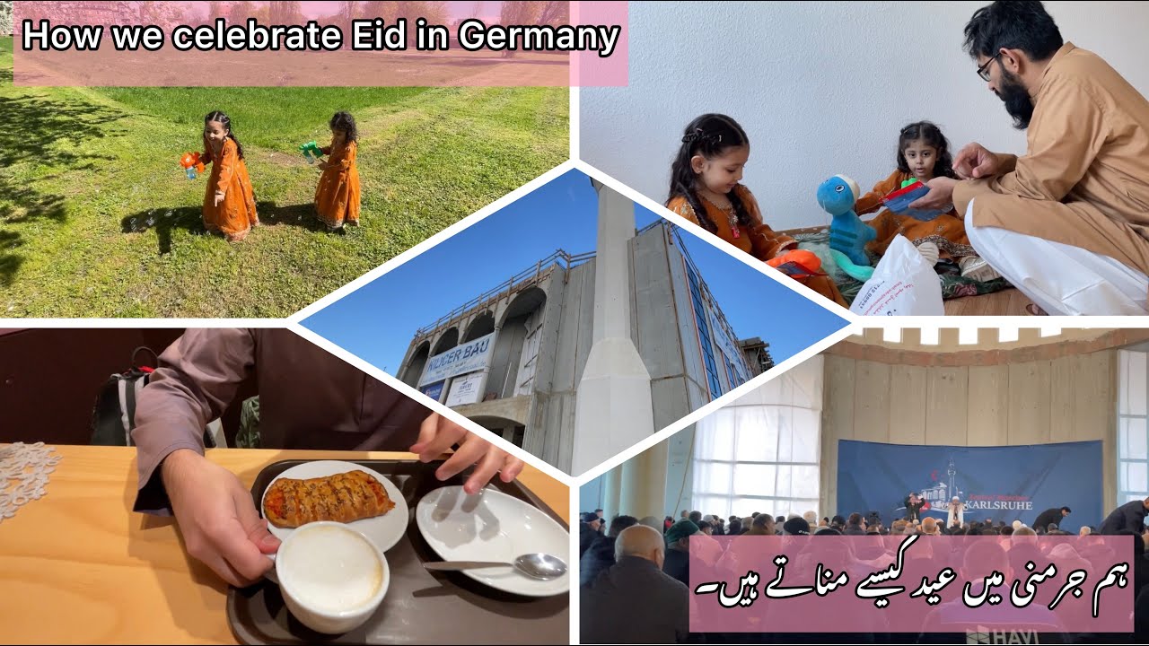 How we celebrate Eid in Germany | Eid ul Fiter | Eid Vlog | Desi In ...